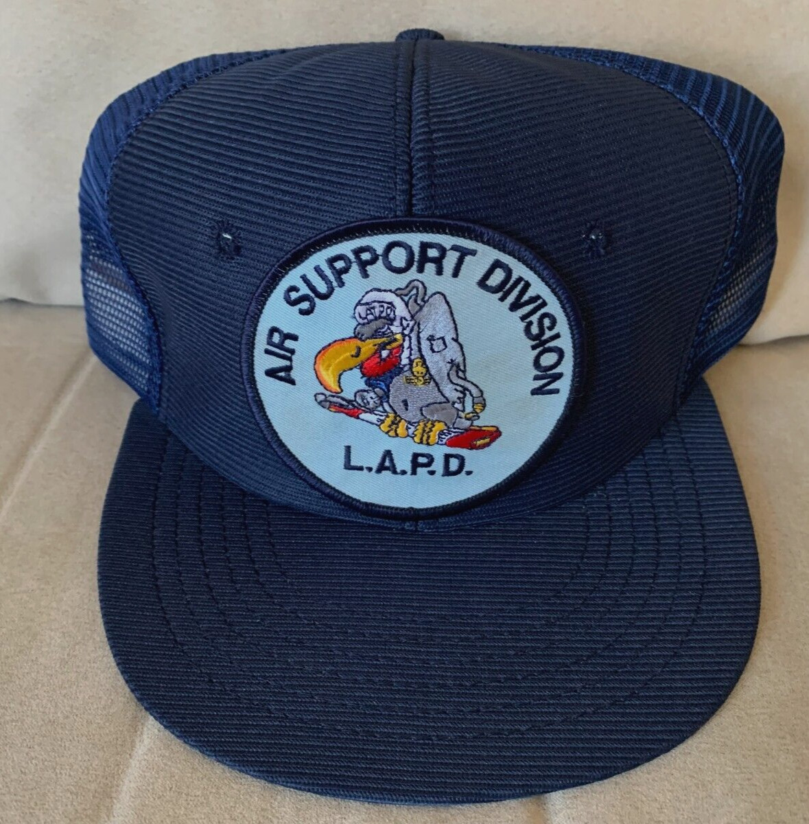 Vintage Air Support Division LAPD hat cap trucker pol… - Gem