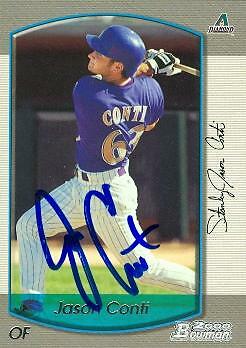 Jason Conti autographed Baseball Card (Diamondbacks) 2000 Bowman Rookie ...