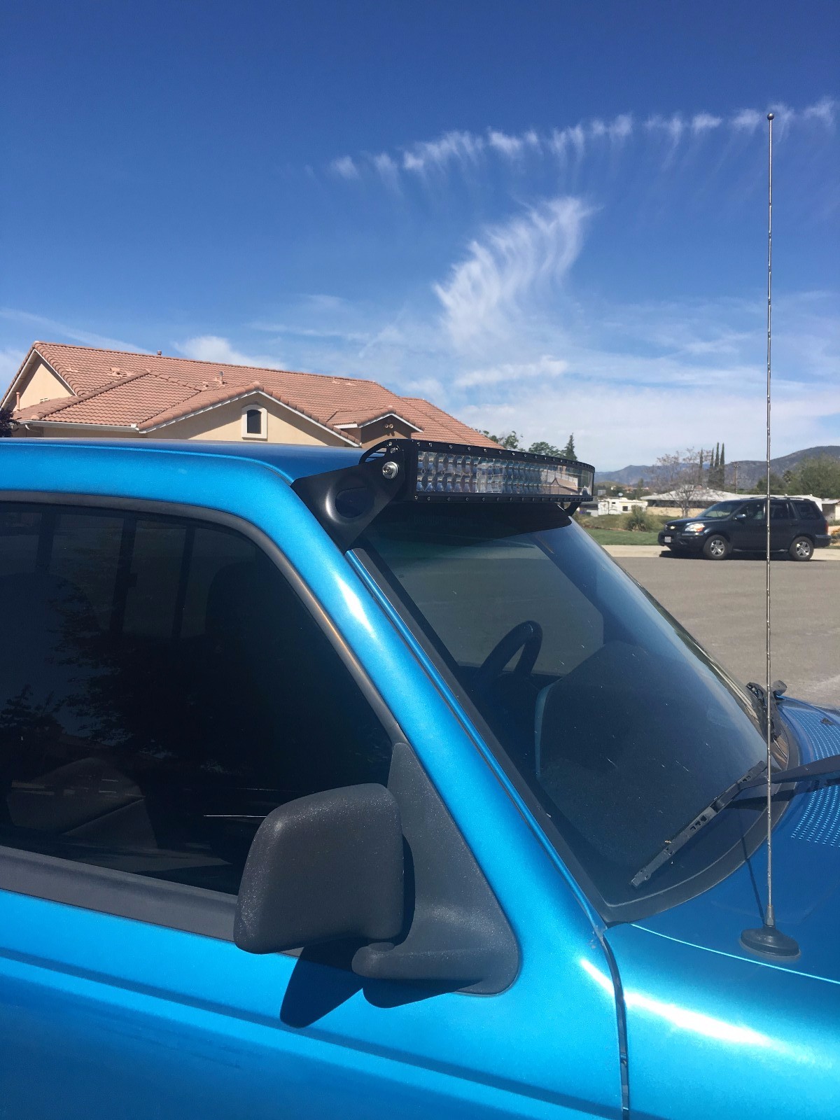 Ford Ranger LED Light Bar Mounts 50" lightbar curved | eBay