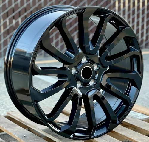 24x10 Wheels Fit Range Rover Land Rover HSE Sport Gloss Black 24 Inch ...