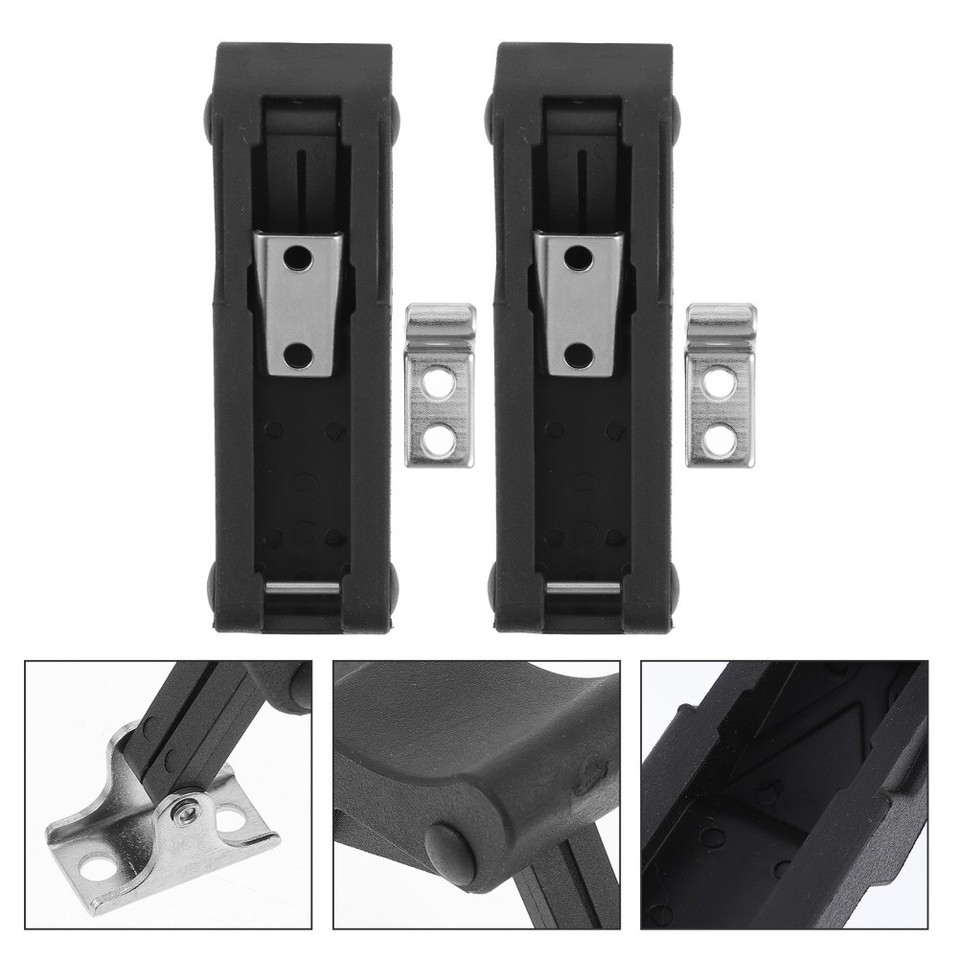 2 Pcs Electric Cabinet Lock Flexible Rubber T-handle Draw Latches ...