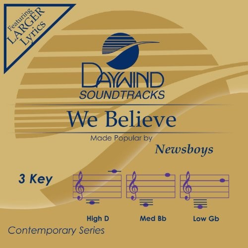 NEWSBOYS - We Believe [accompaniment/performance Track] (daywind - CD ...