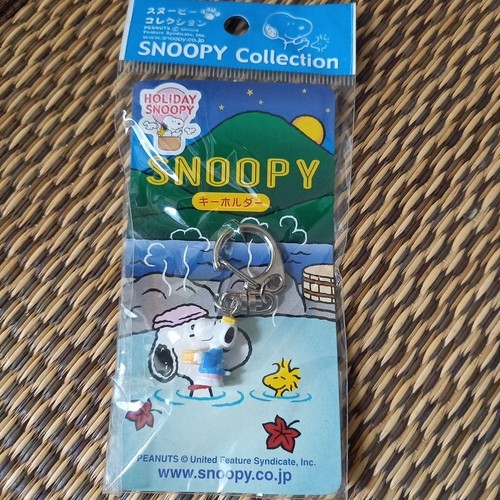 Snoopy Keychain Cute Hot Spring Character Badge Collectible | eBay