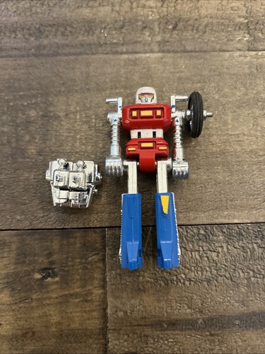Vtg 1980s GoBots 3" Cy-Kill Red Blue Figure Tonka Bandai MR-01 Missing ...