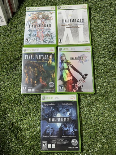 Lot Of 5 Final Fantasy Games Xbox 360 | eBay