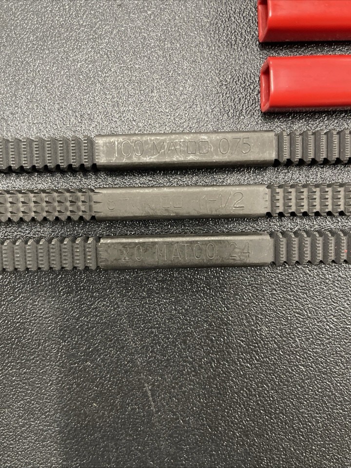 Matco Tools, 3pc Thread File, Thread Restorer TRM8A, TR3A, TR1A #10 | eBay