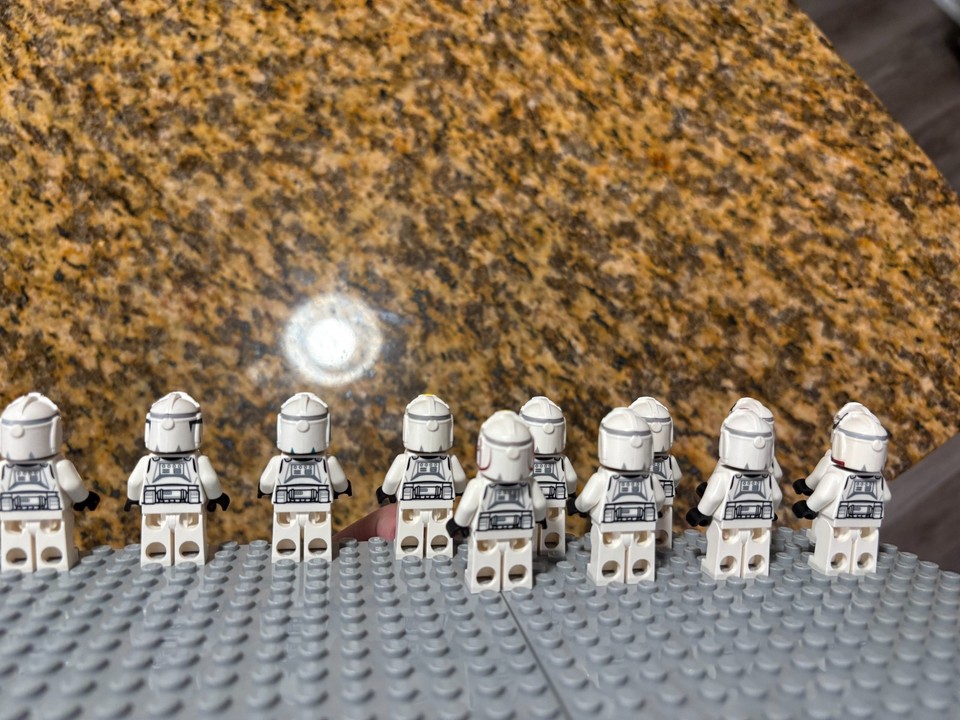 LEGO Star Wars Custom Clone Pilot LOT (Custom Clone Wars LEGO ...