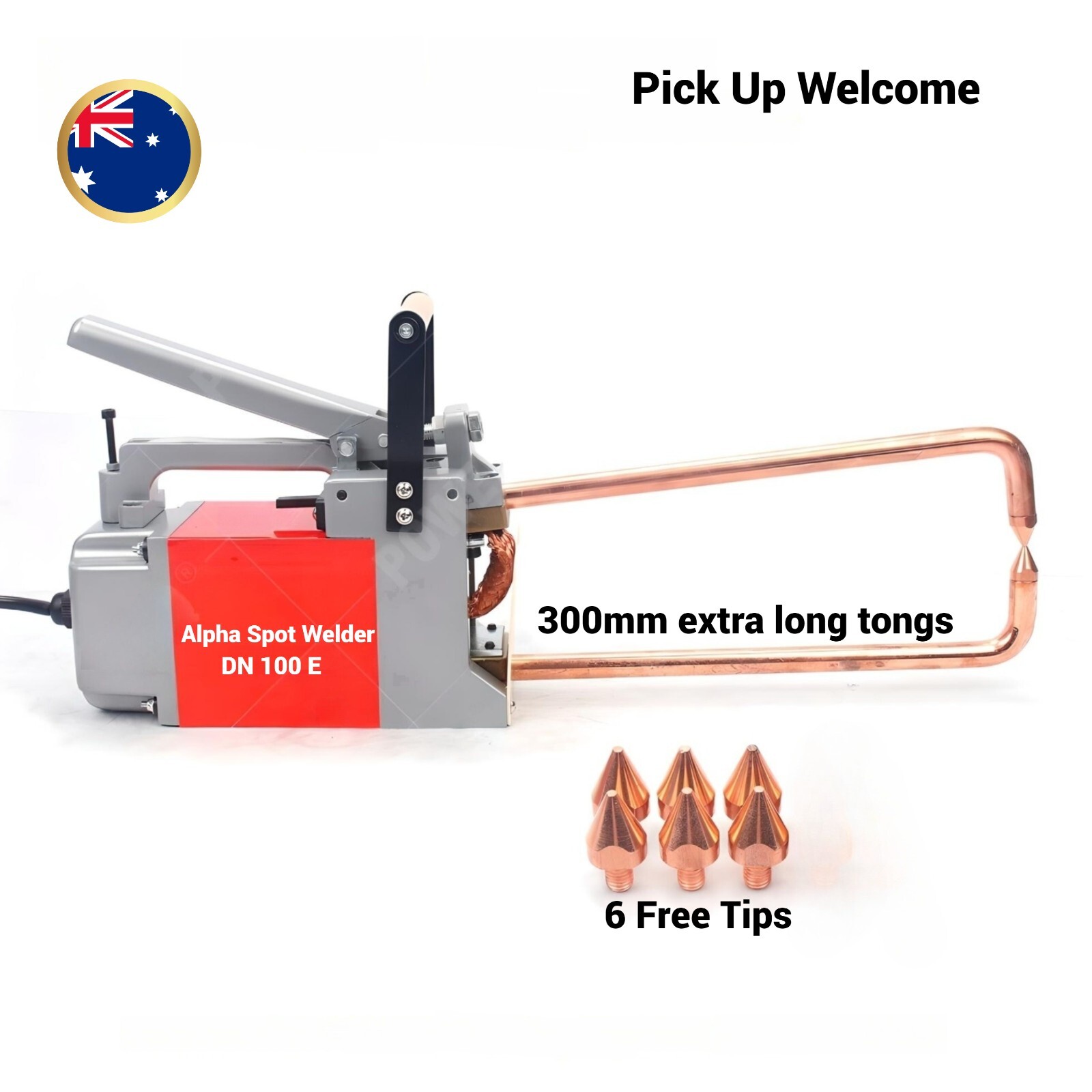 Spot Welder Machine EXTRA LONG ARMS Portable Spot Welding Machine 6 ...