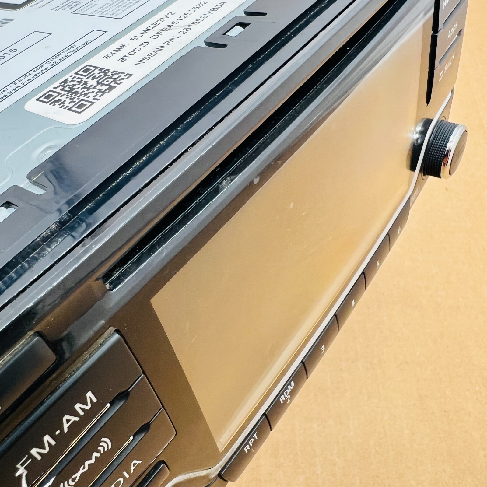 OEM 14-17 Nissan Sentra Radio Navigation Deck Digital Player FM/AM ...