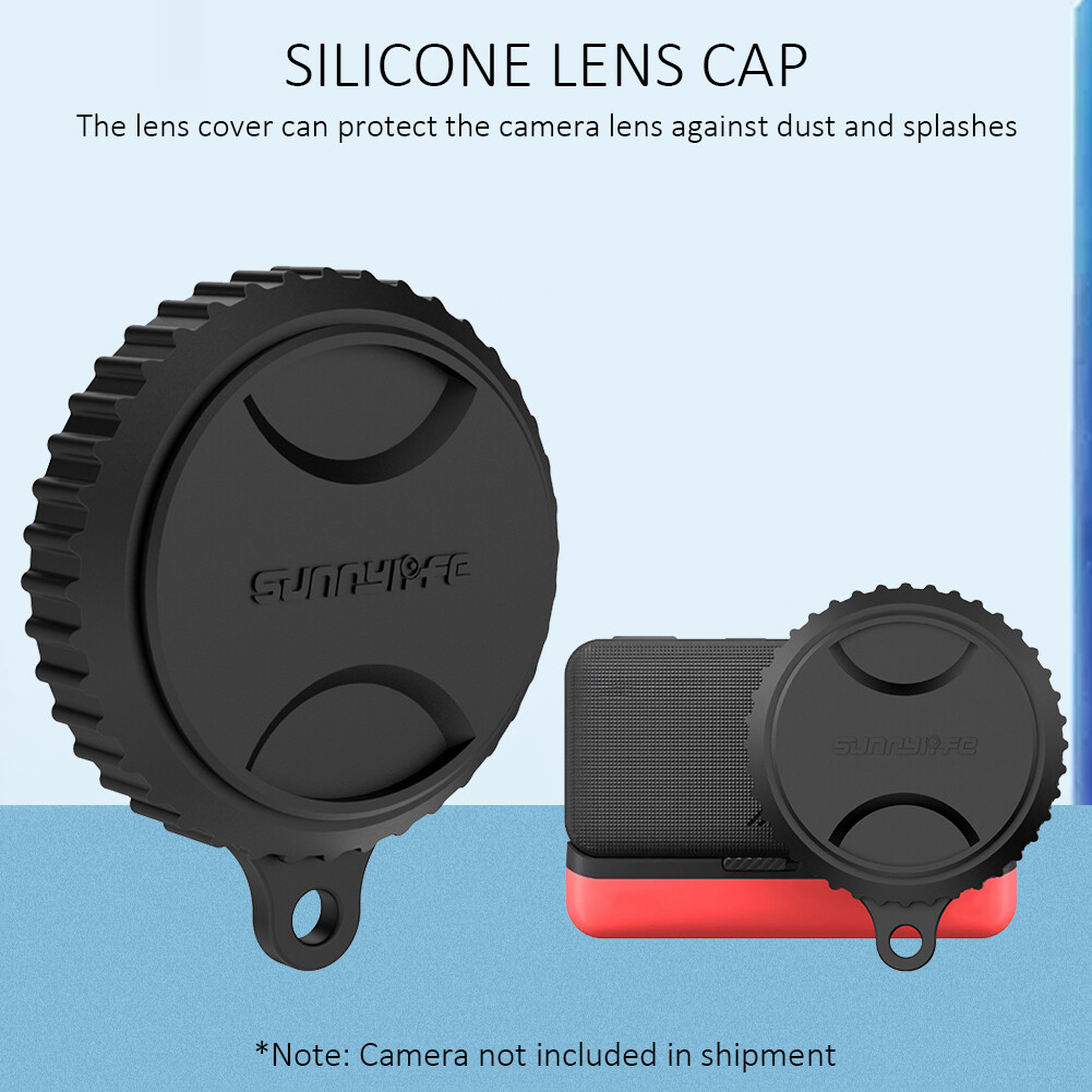 1 inch Wide Angle Lens Cover Silicone Lens Protector Cap for Insta360 ...