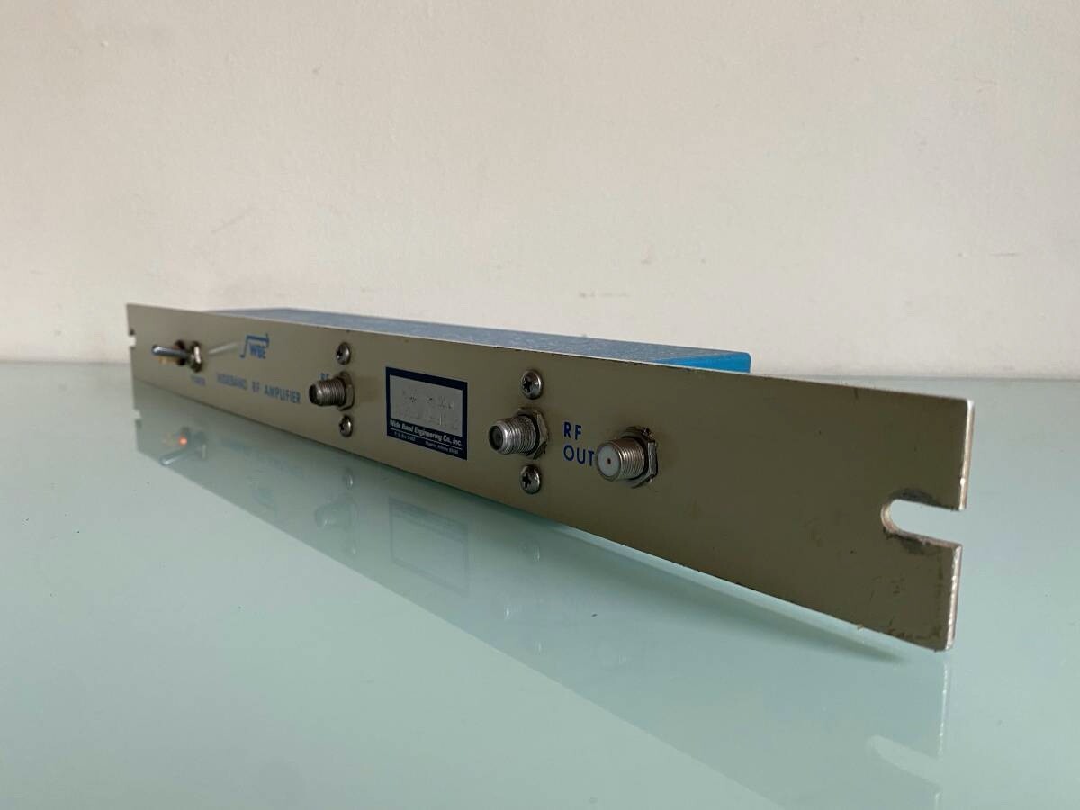 WBE Wide Band Engineering A62/20RF Wideband RF Amplifier Made in USA | eBay