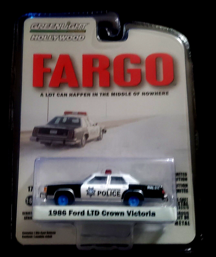 Greenlight Hollywood Fargo 1986 Ford LTD Crown Victoria Walmart BLUE ...