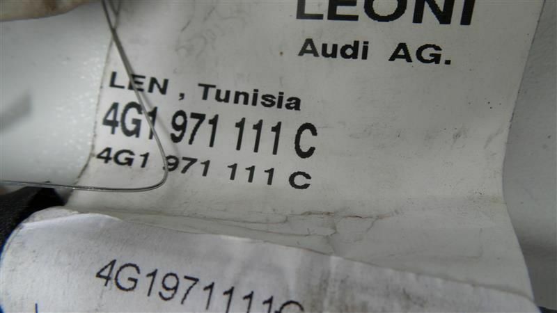 12 13 14 15 AUDI A6 WIRING HARNESS PART # 4G1 971 111 C FACTORY OEM | eBay