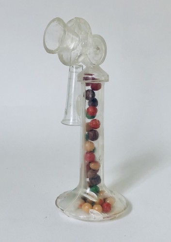 CLASSIC Vintage 1972 E. Rosen CANDLESTICK TELEPHONE Candy Container 4.5 ...