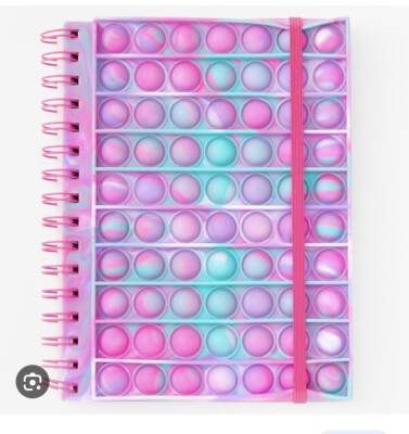 Claire’s Popper Popit Fidget Toy Diary Valentine’s Day Christmas Easter ...