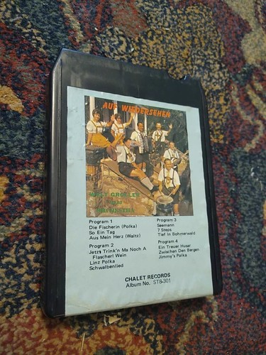 Auf Weidersehn Polka With Walt Groller And His Orchestra 8 Track Tape ...