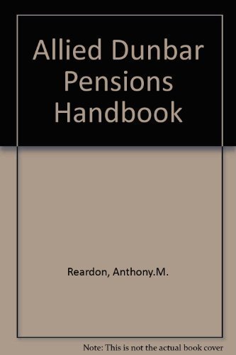 Allied Dunbar Pensions Handbook By A.M. Reardon 9780273625063 | eBay