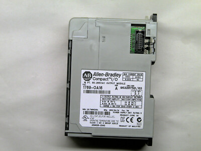 ALLEN BRADLEY 1769-OA16 SERIES A RELAY OUTPUT MODULE 1769OA16 | eBay