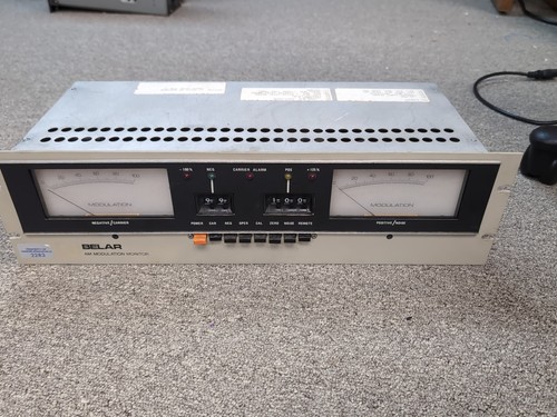 Belar FM Modulation Monitor FMM-2 Pro Broadcast Audio | eBay