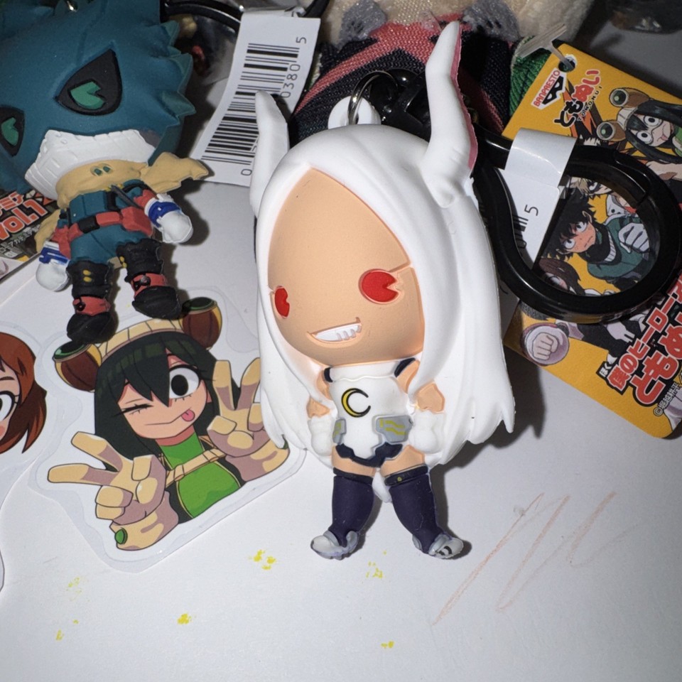 9 Piece Set MHA Anime Merch Bundle Lot Pack Keychains Figure Figurine ...