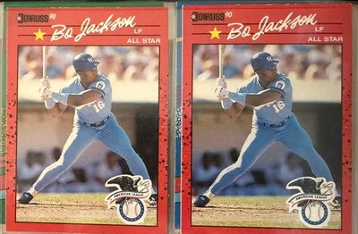 ERROR CARD 1990 Donruss - Bo Jackson #650 | eBay