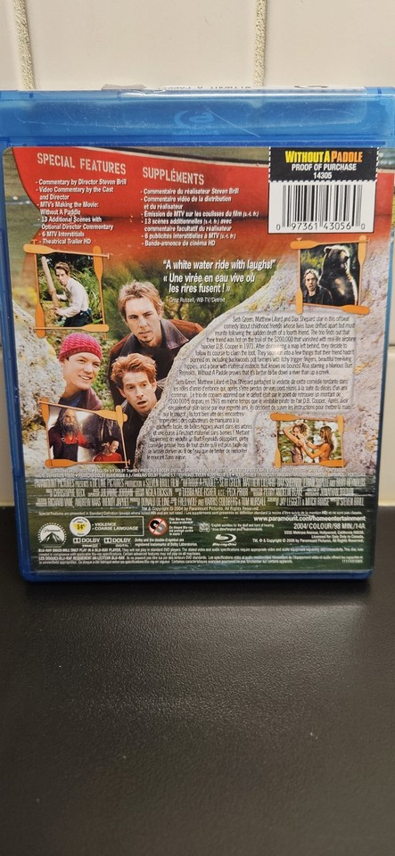 Without A Paddle (Blu-ray, 2004) Seth Green Matthew Lillard Dax Shepard ...