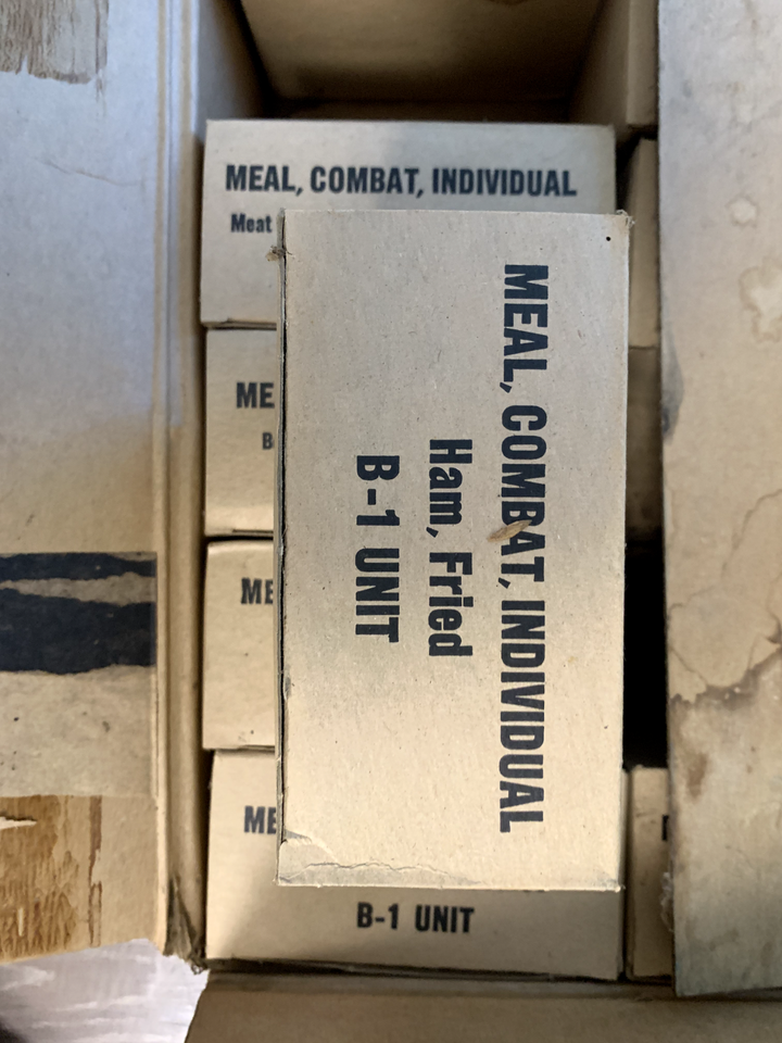 9 individual 1963 C-Ration MCI UNOPENED Various Menu Items | eBay