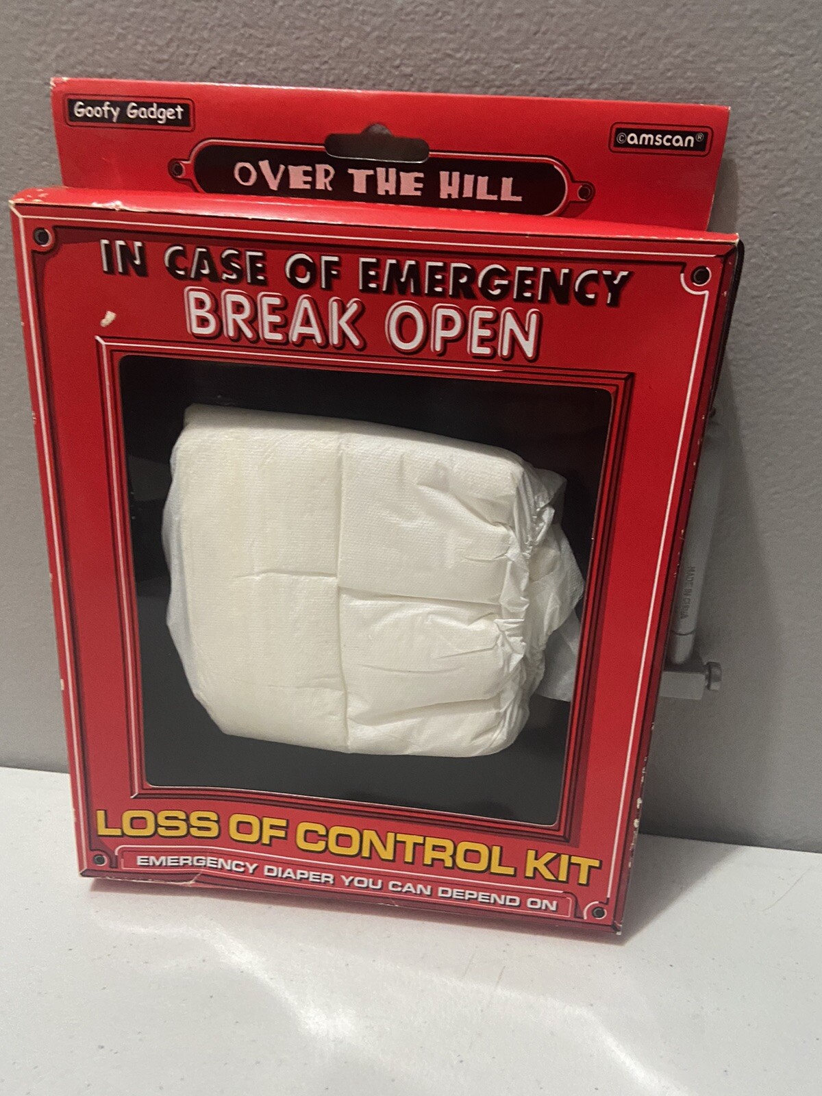 Goofy Gadget Loss Of Control Kit Over The Hill Funny | eBay