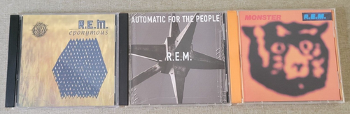R.E.M. (3) CD Lot Eponymous Automatic For The People Monster Music ...