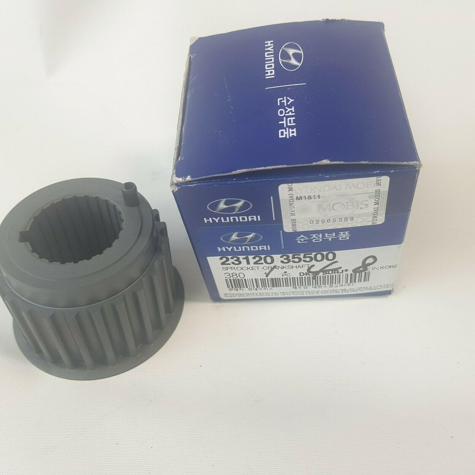 2312035500 Crankshaft Crank Gear for Hyundai KIA Sonata Tucson Santafe ...