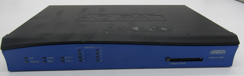 Adtran Netvanta 3448 8 Port Multi Service Router 1200821F1 | eBay
