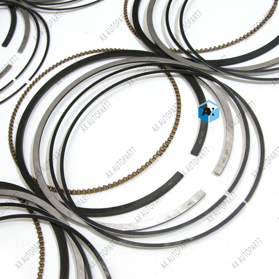12x Piston Rings Φ82.6mm Set STD For Mercedes-Benz S65 G65 AMG W221 ...
