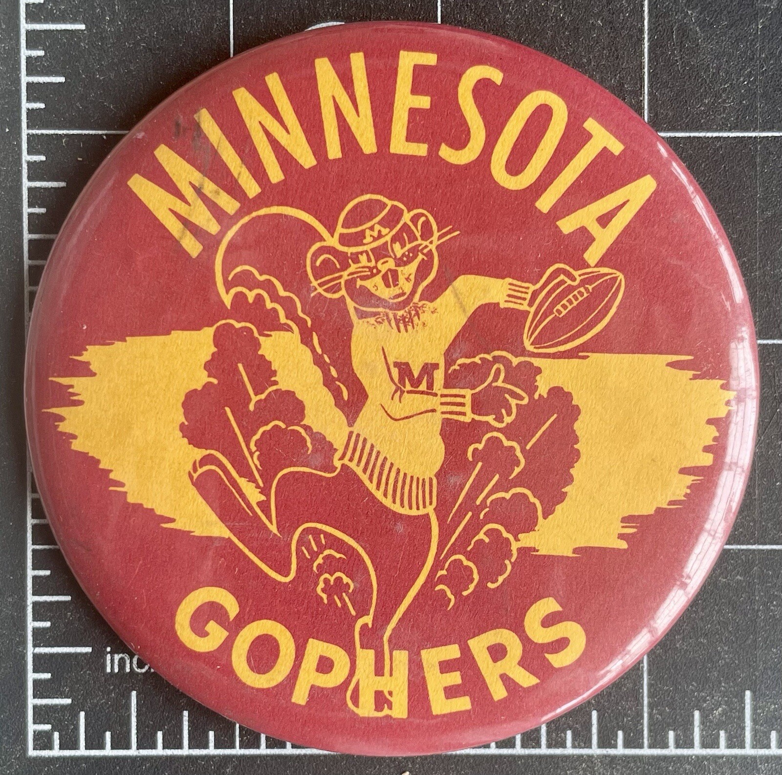 Deadstock Vintage University Of Minnesota Gophers 1940s 1950s 3.5 ...