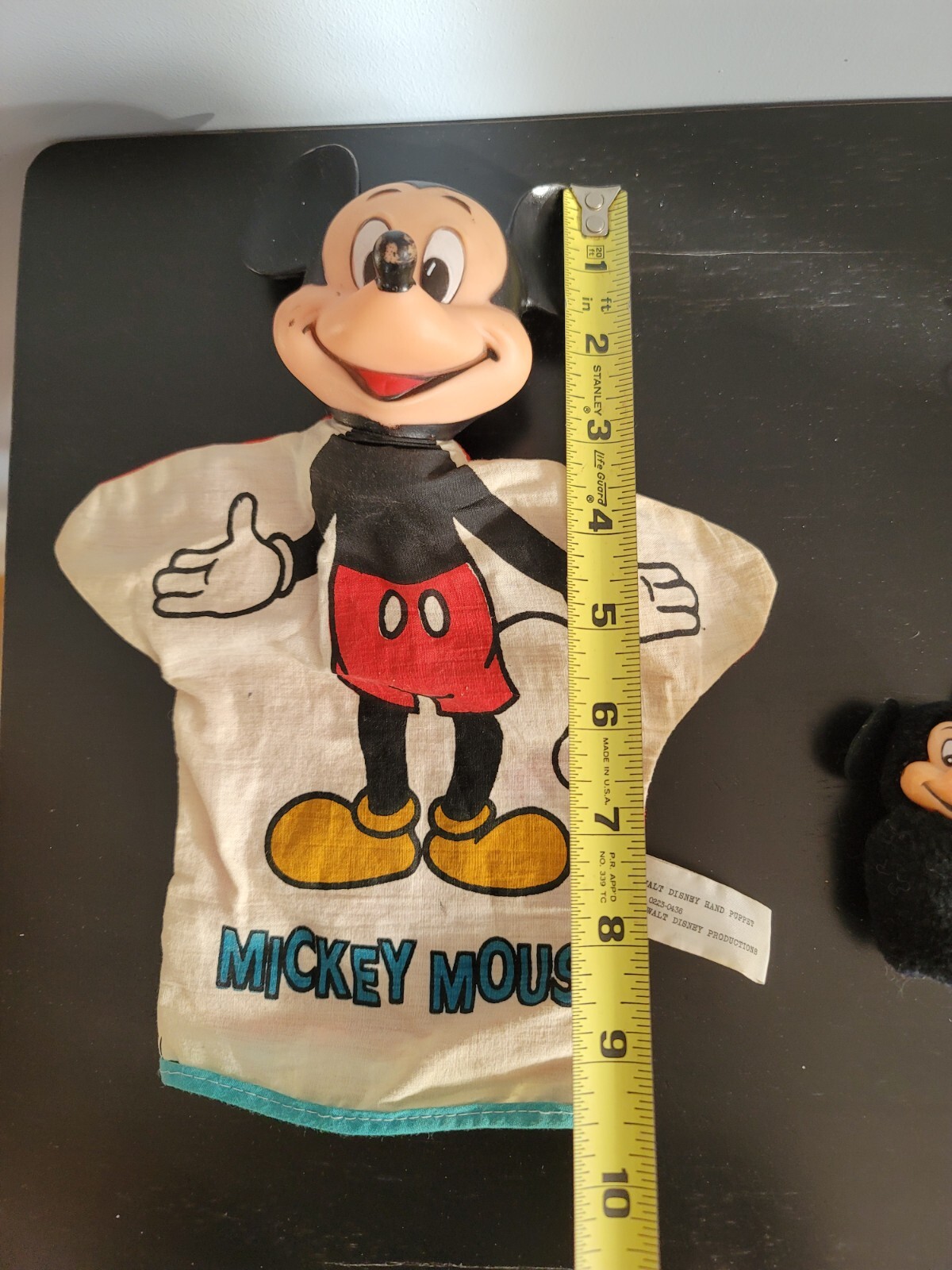 Vintage Mickey Mouse Hand Puppet, Clip On Toy, and String Puppet | eBay