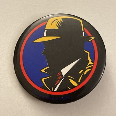 Duck Tracy Movie Silhouette Face Button Pin Pinback PB3C | eBay