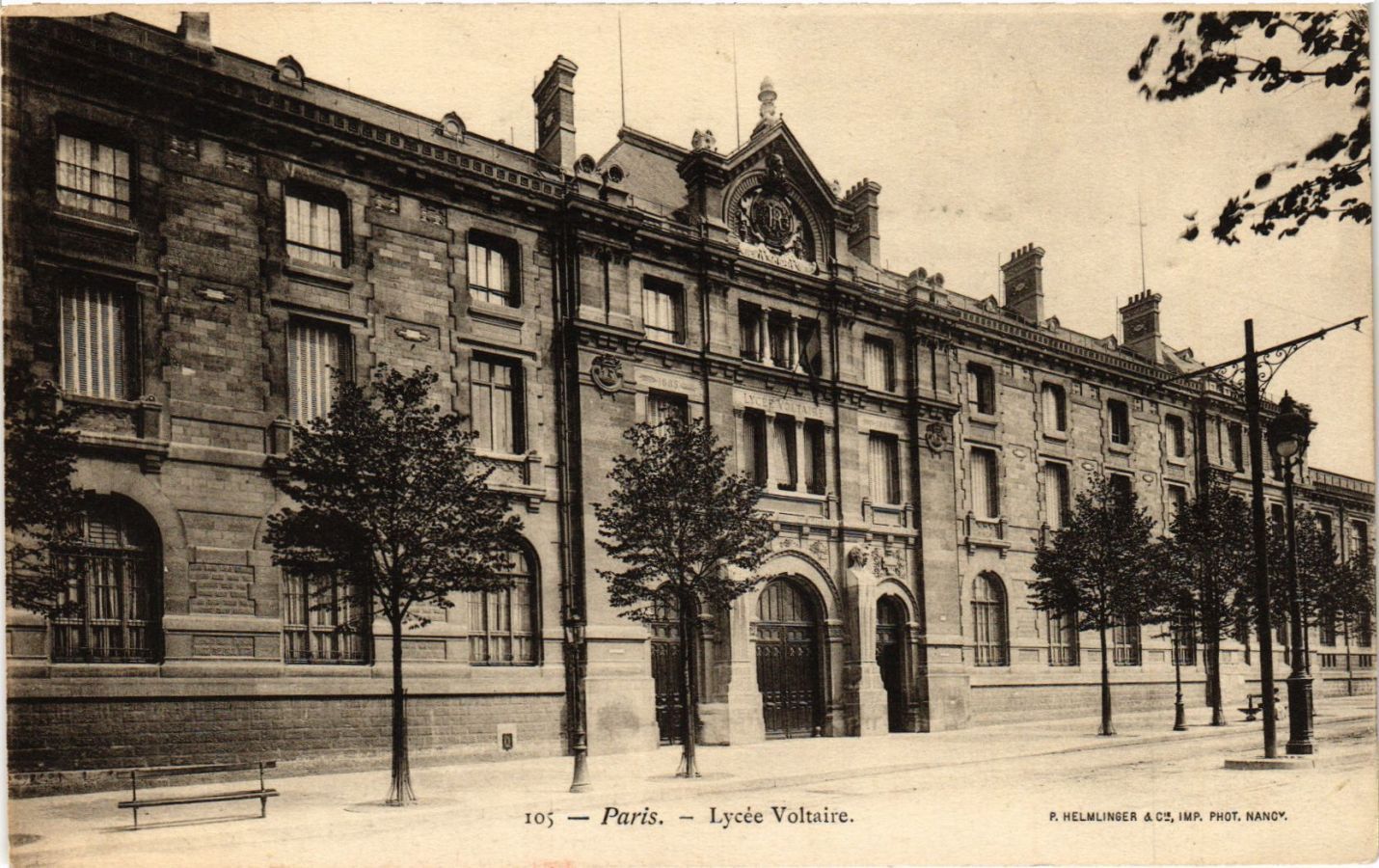 CPA Paris 11e Paris-Lycée Voltaire (313618) | eBay