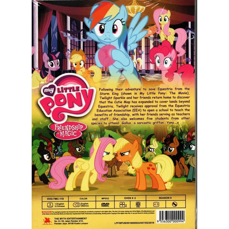 My Little Pony Friendship Is Magic: Season Eight [New DVD] Boxed Set ...