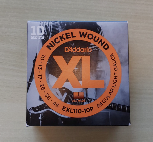 Daddario EXL110-10P - Saitensatz für E-Gitarre - 10er Pack - unbenutzt ...