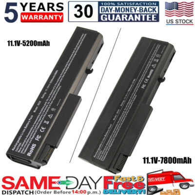 Laptop Battery for HP EliteBook 6930p 8440p 8440w 6730b 6535b 482962 ...