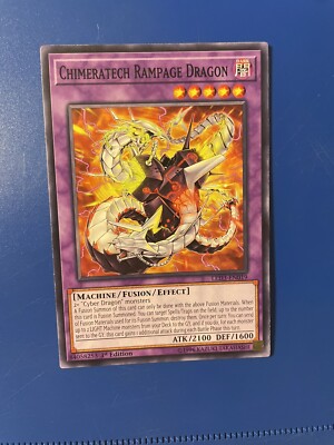 Chimeratech Rampage Dragon (LED3-EN019) - Common 1st Edition Yu-Gi-Oh ...