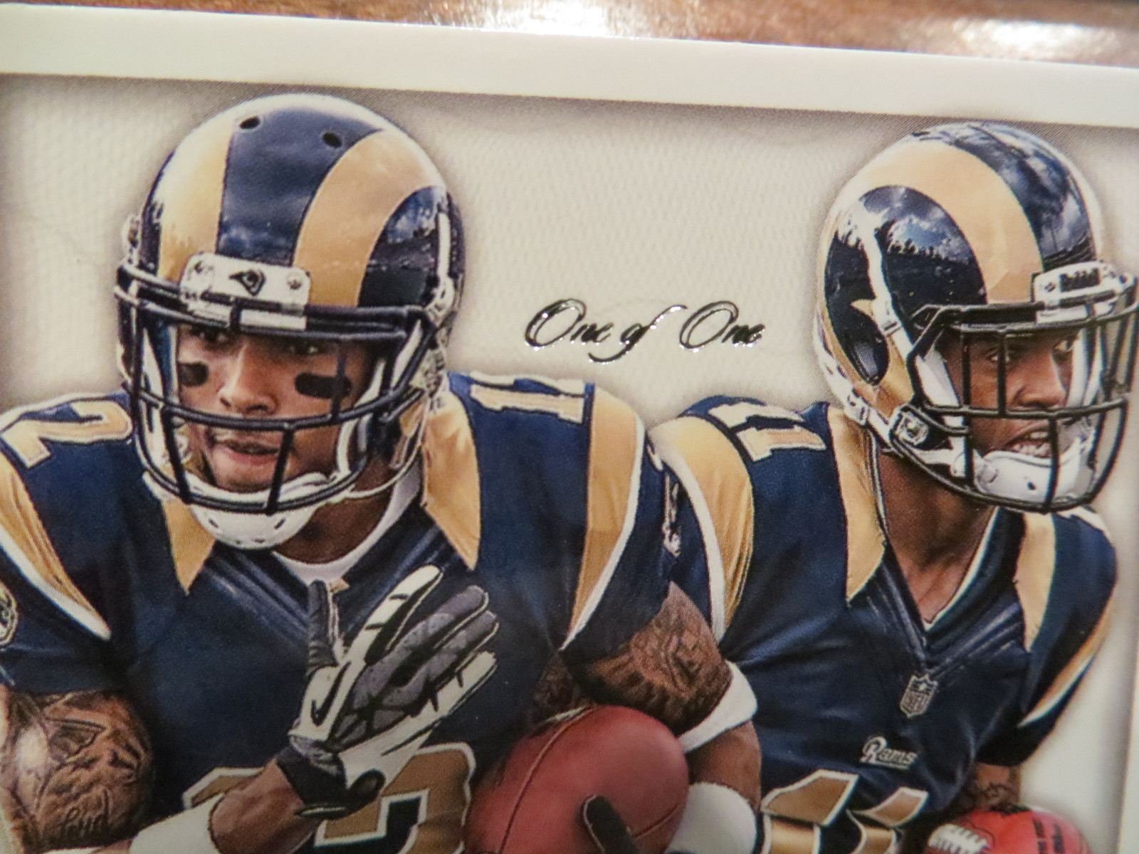 National Treasures NFL Gear Rookie Rams Stedman Bailey Tavon Austin 1/1 ...
