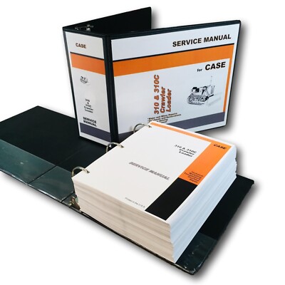 Case 310 310C Crawler Dozer 210B 310 Wheel Tractor Loader Service ...