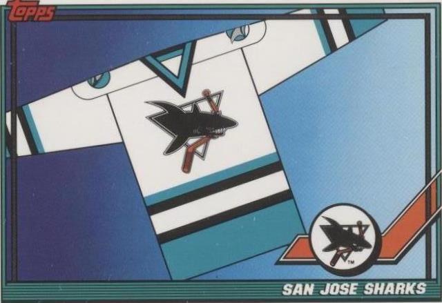 1991-92 Topps - San Jose Sharks #525 for sale online | eBay