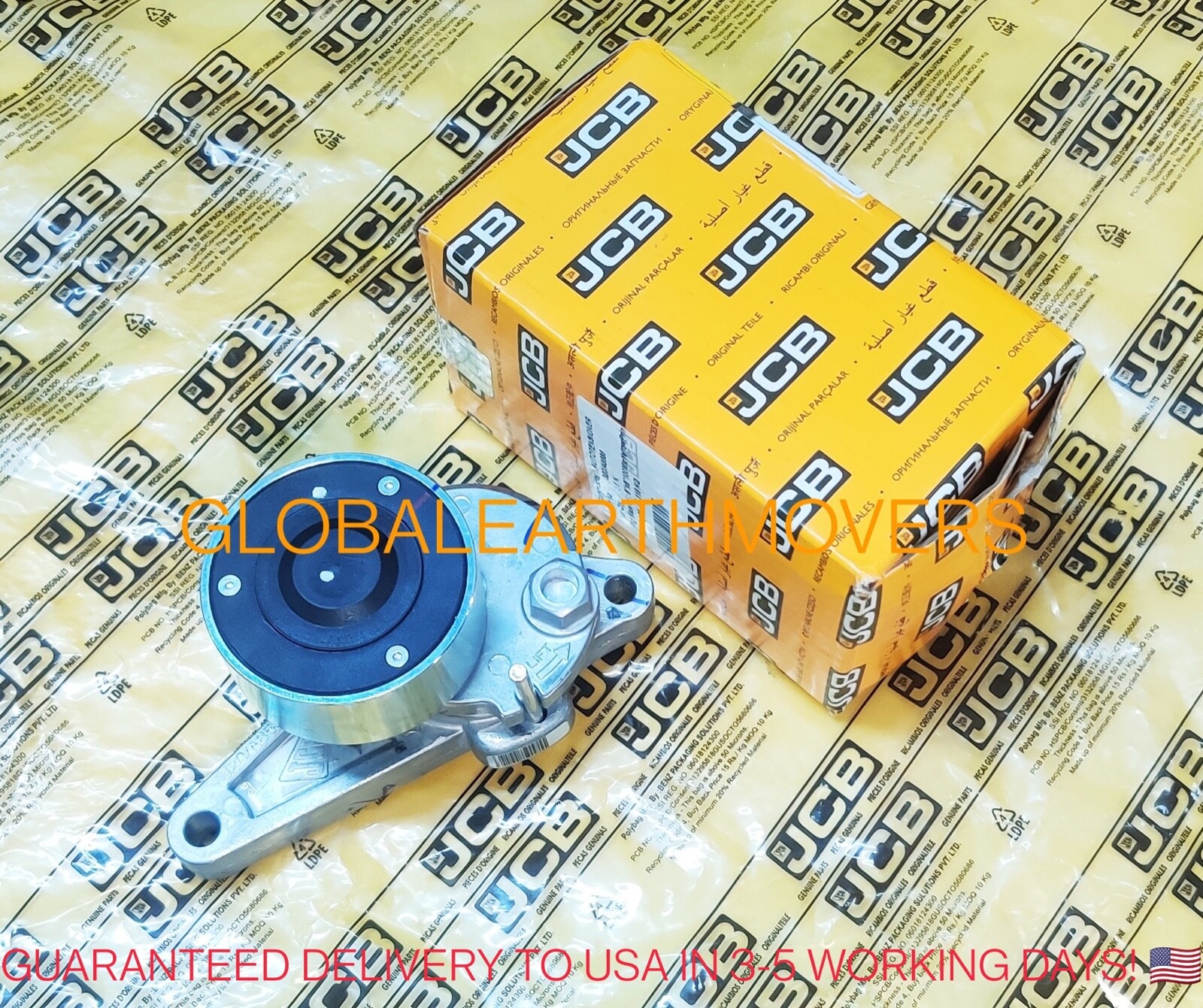 JCB BACKHOE- GENUINE JCB AUTOTENSIONER (320/08657 320/08651 320/08759 ...