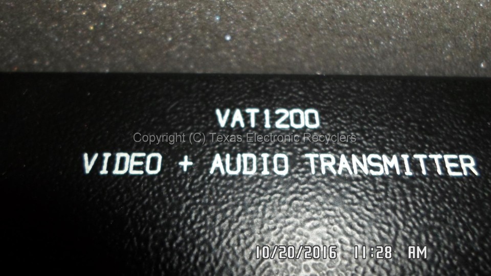IFS VAT1200 Video + Audio Transmitter w/ AC Adapter | eBay