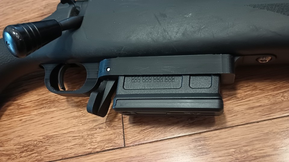 Howa 1500 Short Action 3D Printed AICS Magazine Well "Bottom" .308 WIN ...