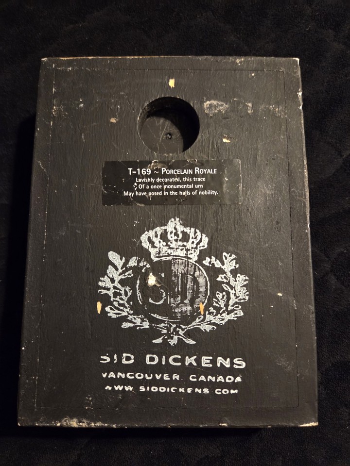 Sid Dickens Memory Block T-169 Porcelain Royal | eBay