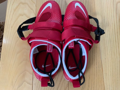 Nike Omada Rowing Shoes Black Women's Size 8 With Quick Release Strap ...
