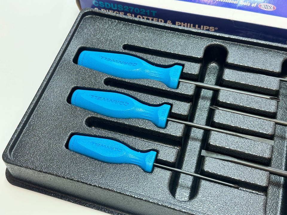 NEW Cornwell Tools USA MADE CSDUS27021T 6pc Slotted & Phillips ...