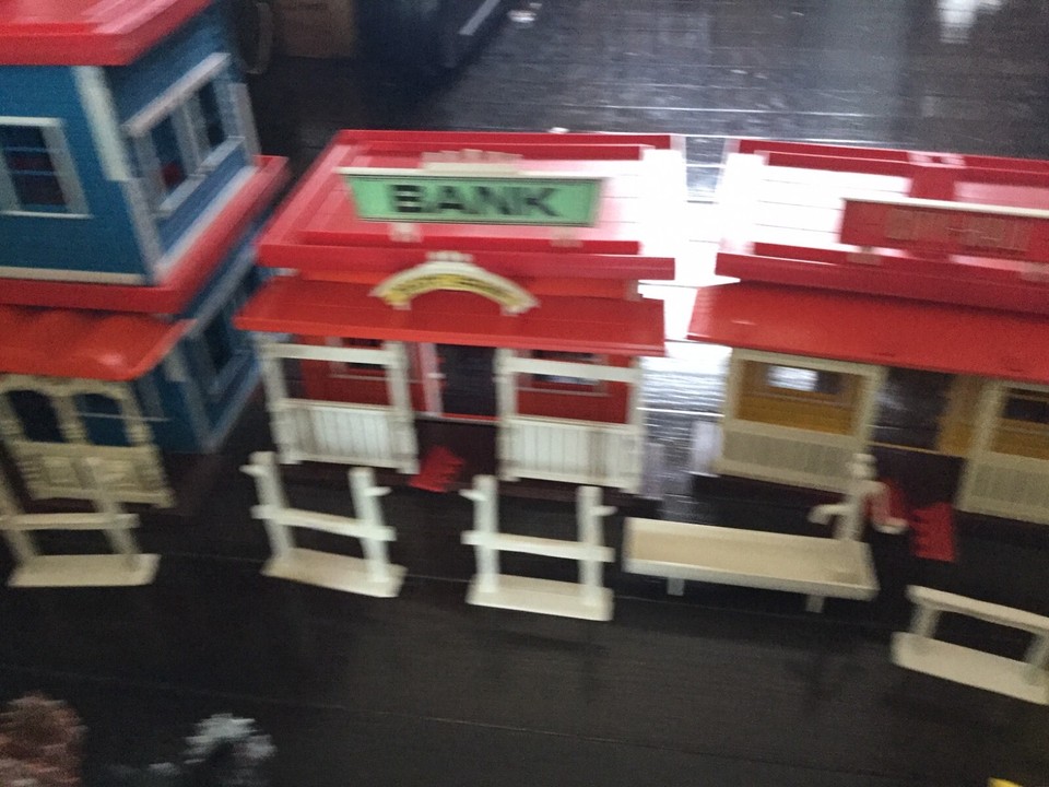 Vintage 1970s Sears Big Western Town Playset Made in West Germany Big ...